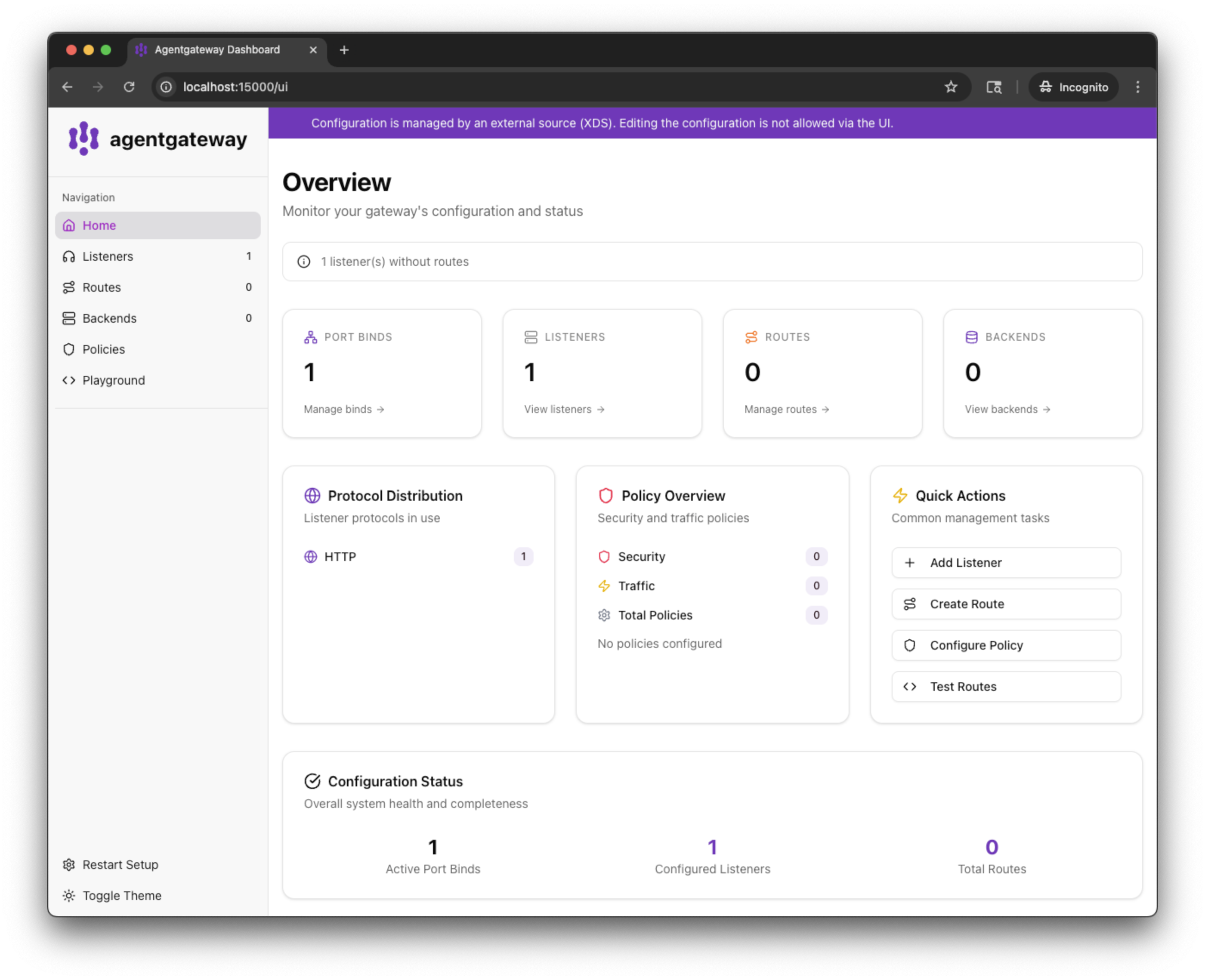 Debug your setup – agentgateway | Agent Connectivity Solved